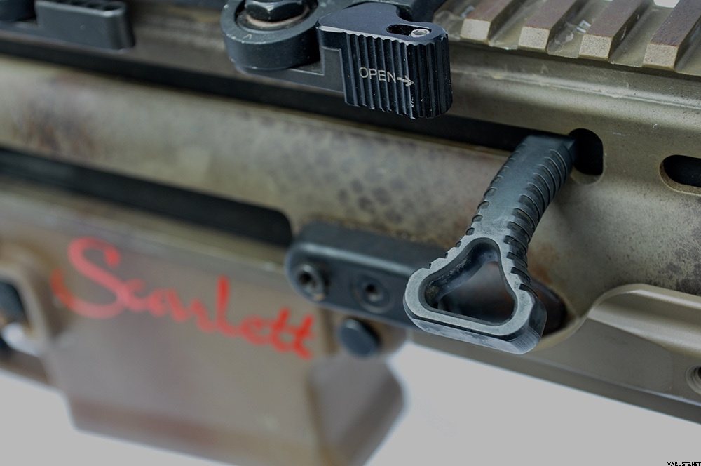 Scar charging handle swap